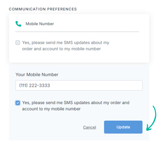 SMS Updates – Honeybee Support